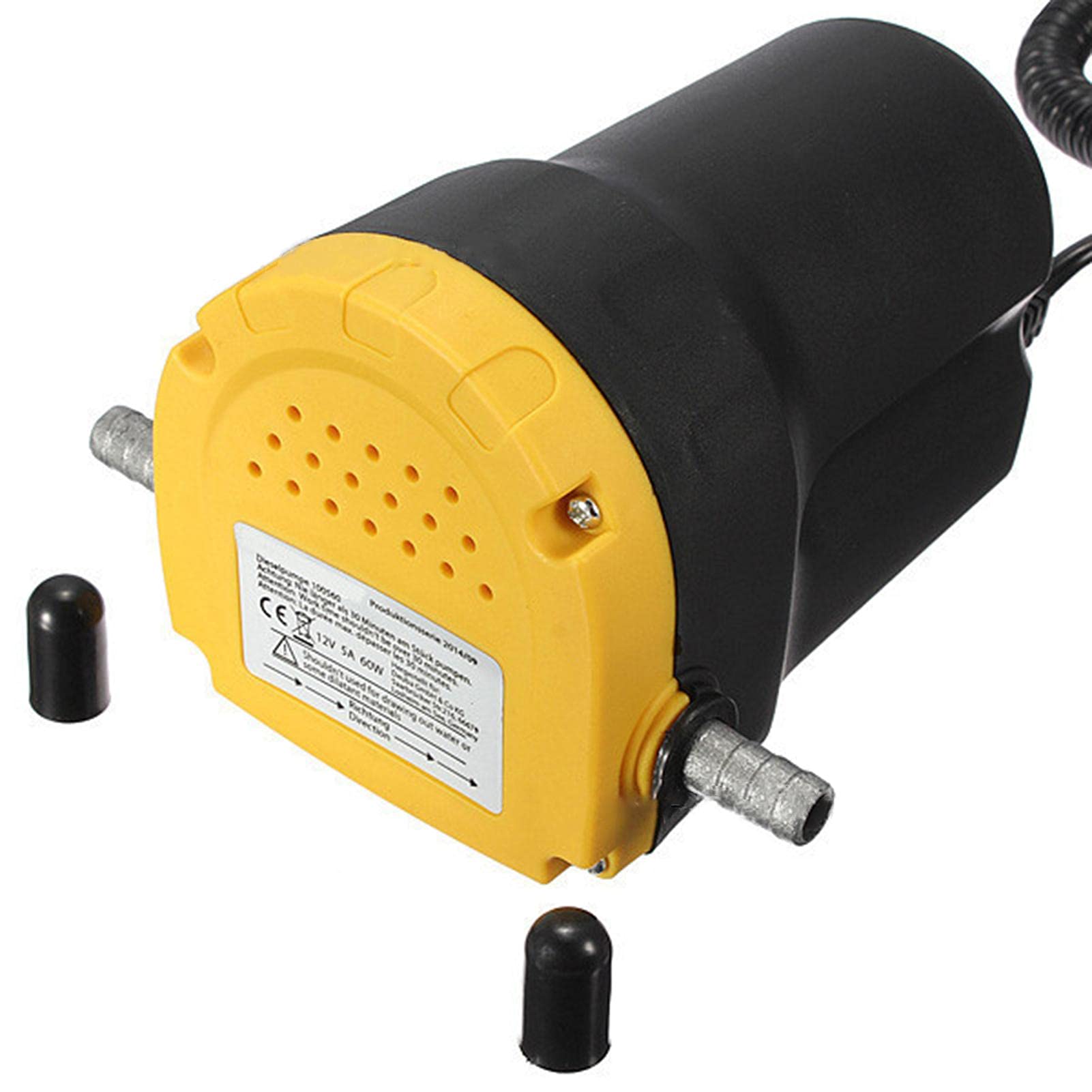 Buy Oil Change Pump Extractor, 12V 60W Oil Diesel Fluid Pump Extractor ...