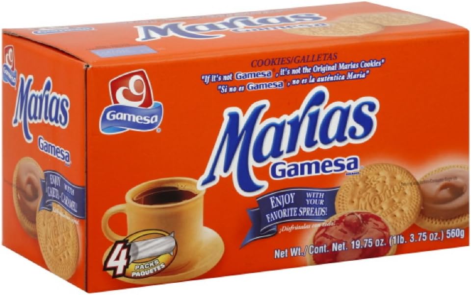 Amazon.com: Gamesa Cookies Marias, 19.7-Ounce (Pack of 6) : Grocery ...