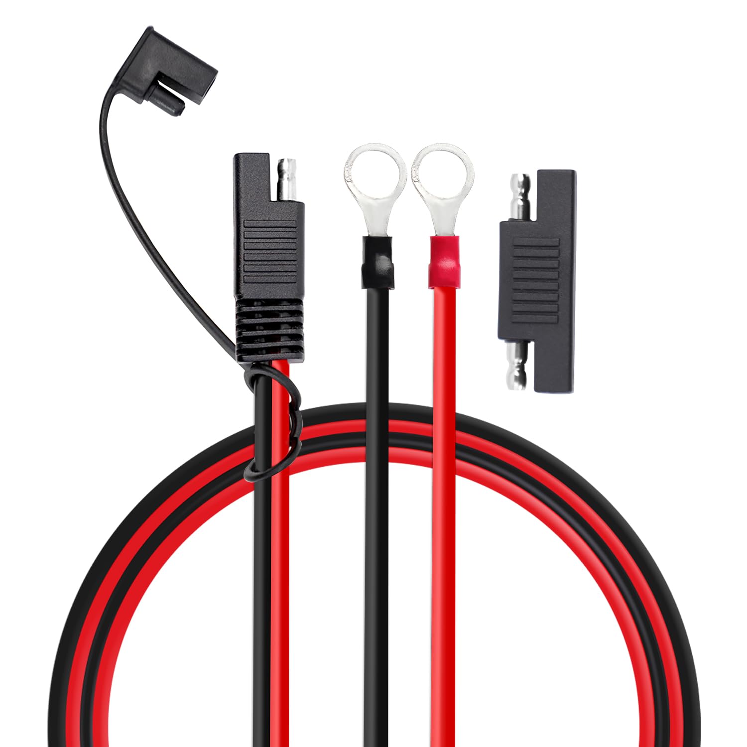 Snapklik.com : TMH Cable Connector 10 AWG - 10 FT For Battery Chargers ...