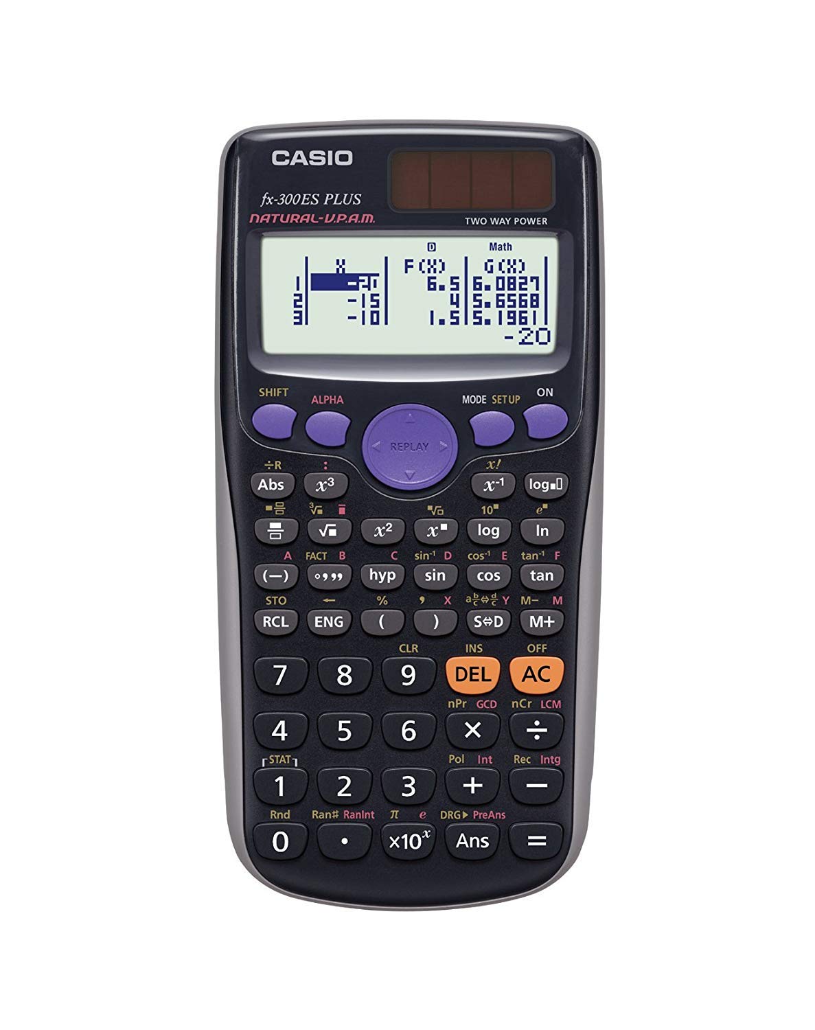 Casio Fx 300es Plus Standard Scientific Calculator Black 10 Count ...