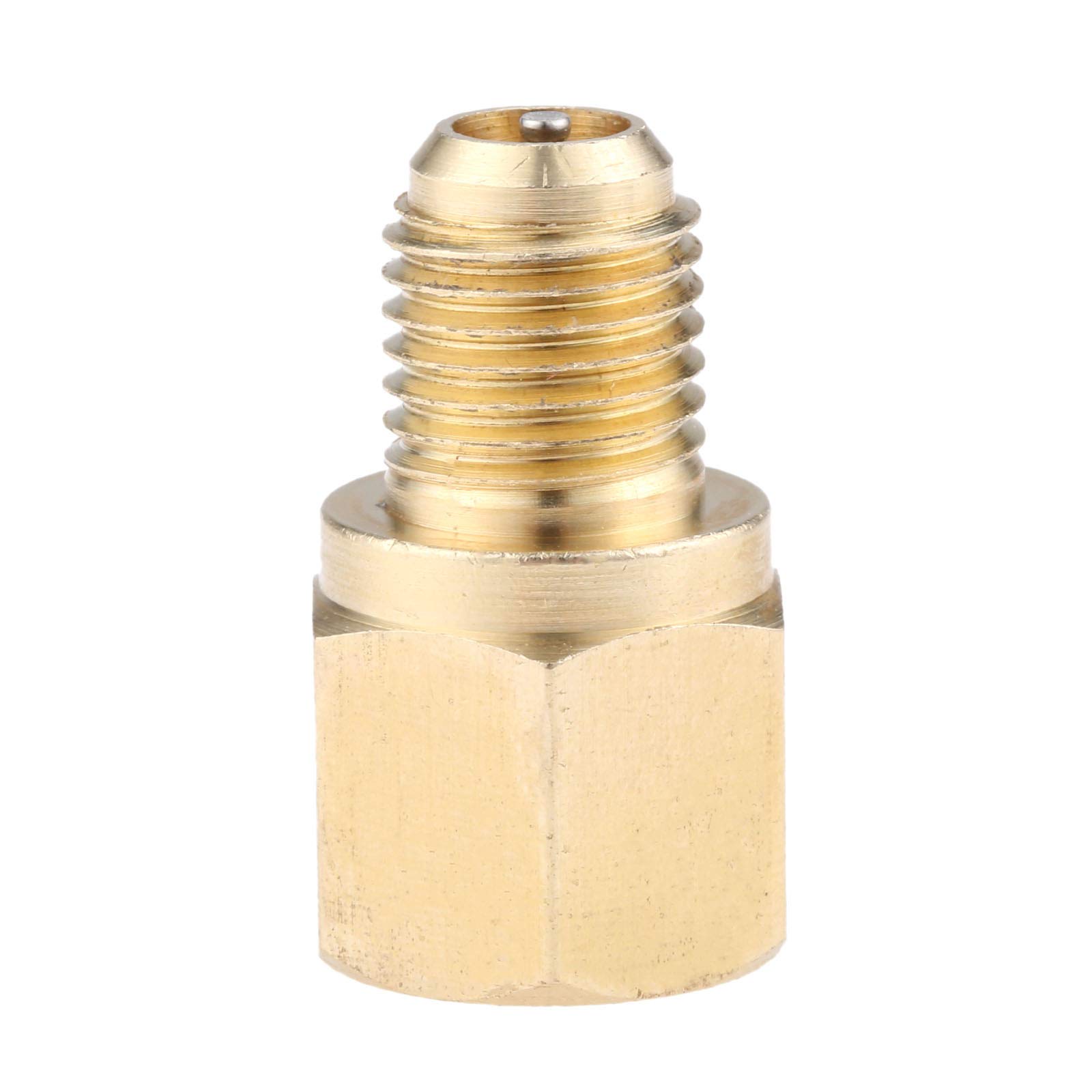 Snapklik.com : Aupoko R134A Refrigerant Tank Adapter, 1/4" Male To 1/2 ...
