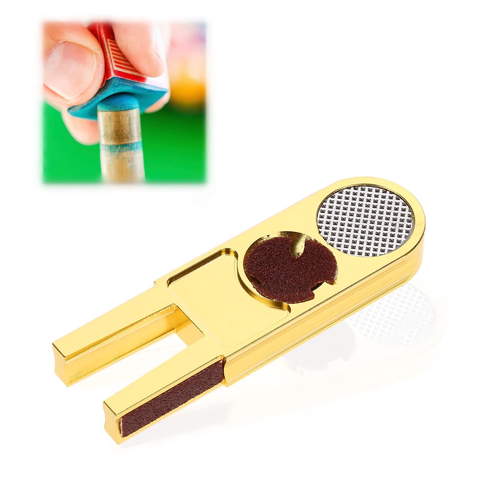 3 in 1 Billiard Cue Tip Repairer, Multifunction Billiard Cue Tip ...