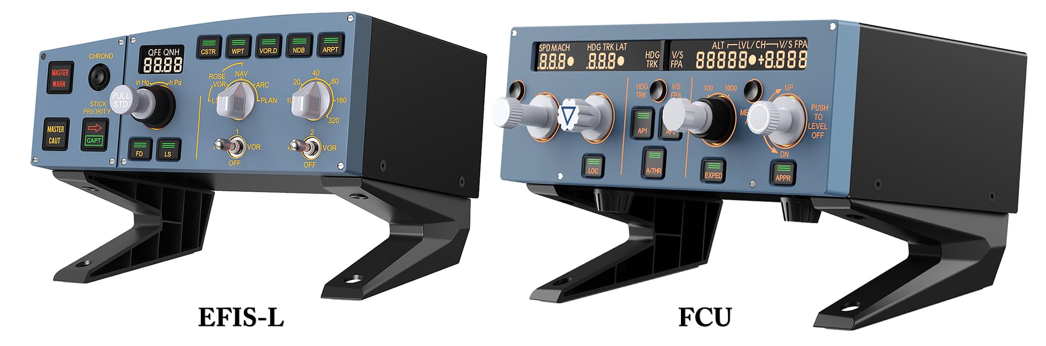 Wingflex A320 Fcu Real Aircraft Feel Precise Control Plug Play ...