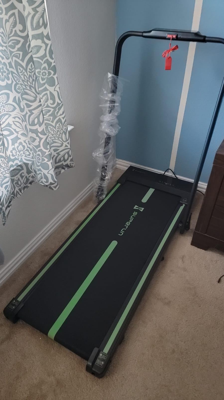 $40/mo - Finance SupeRun 3 in 1 Folding Treadmills for Home Office Easy ...