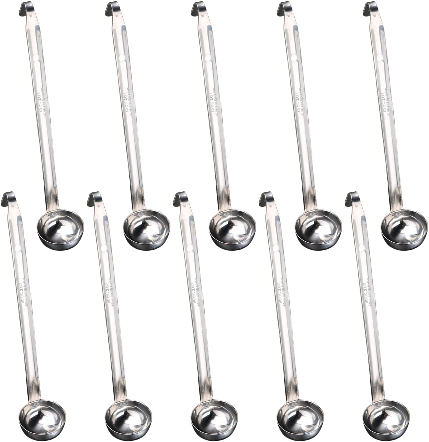 Amazon.com: Cunhill 5 Pcs Soup Ladles Stainless Steel Serving Ladles ...