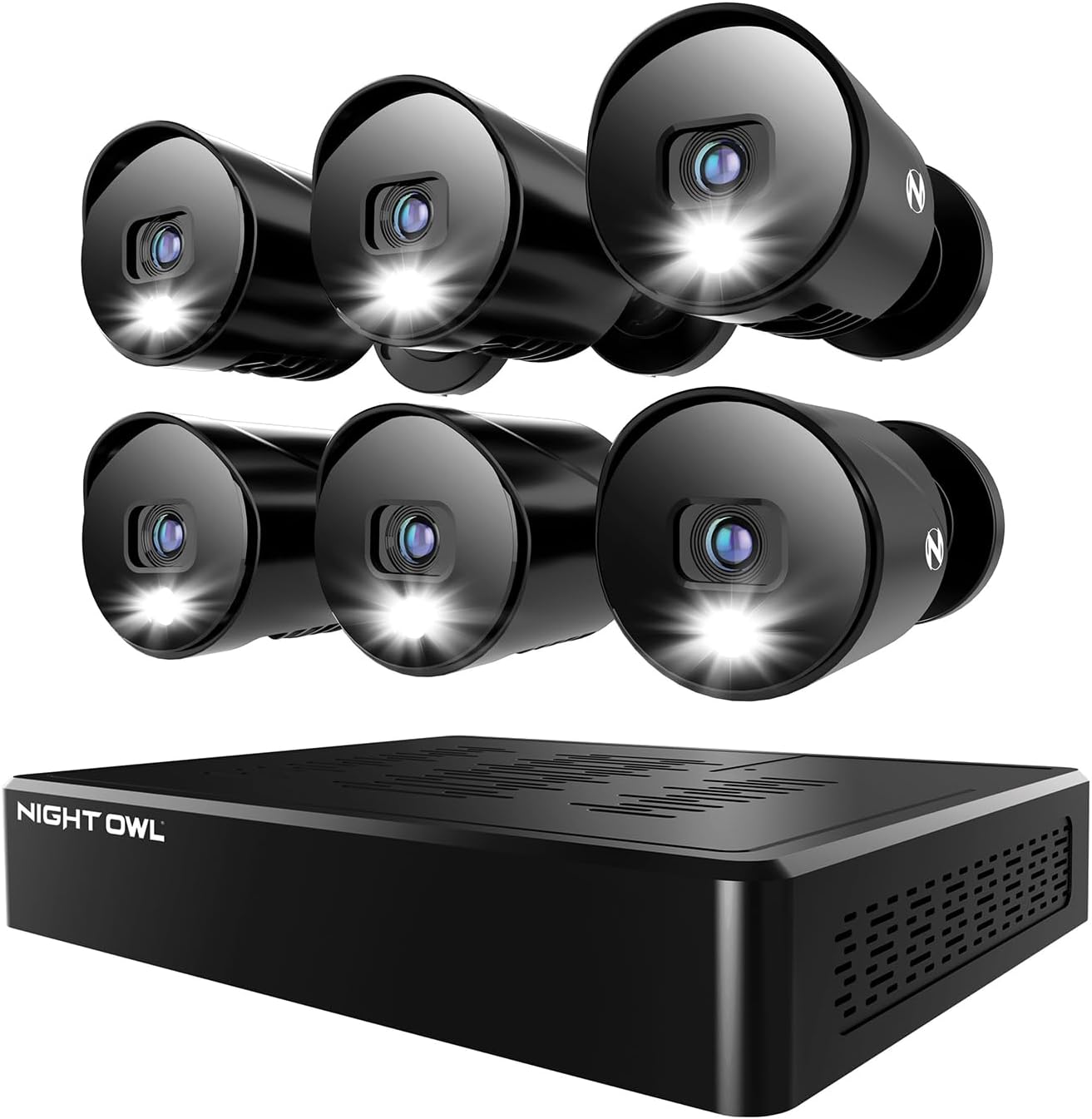 Amazon.com : Night Owl 12 Channel DVR Video Home Security Camera System ...