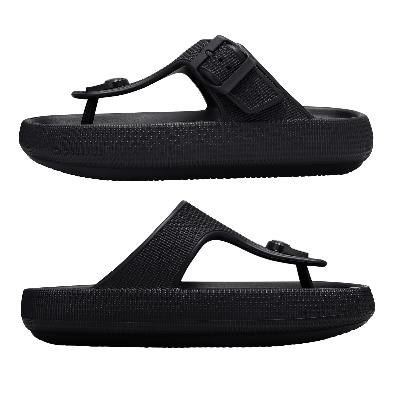 shevalues Pillow Flip Flops for Women Men with Arch Support ...