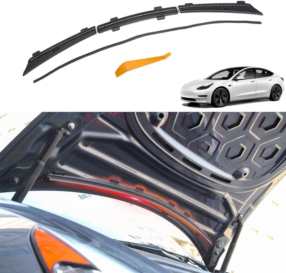 Amazon.com: TSELLER for Tesla Model 3 Front Hood Seal Strip Front Trunk ...