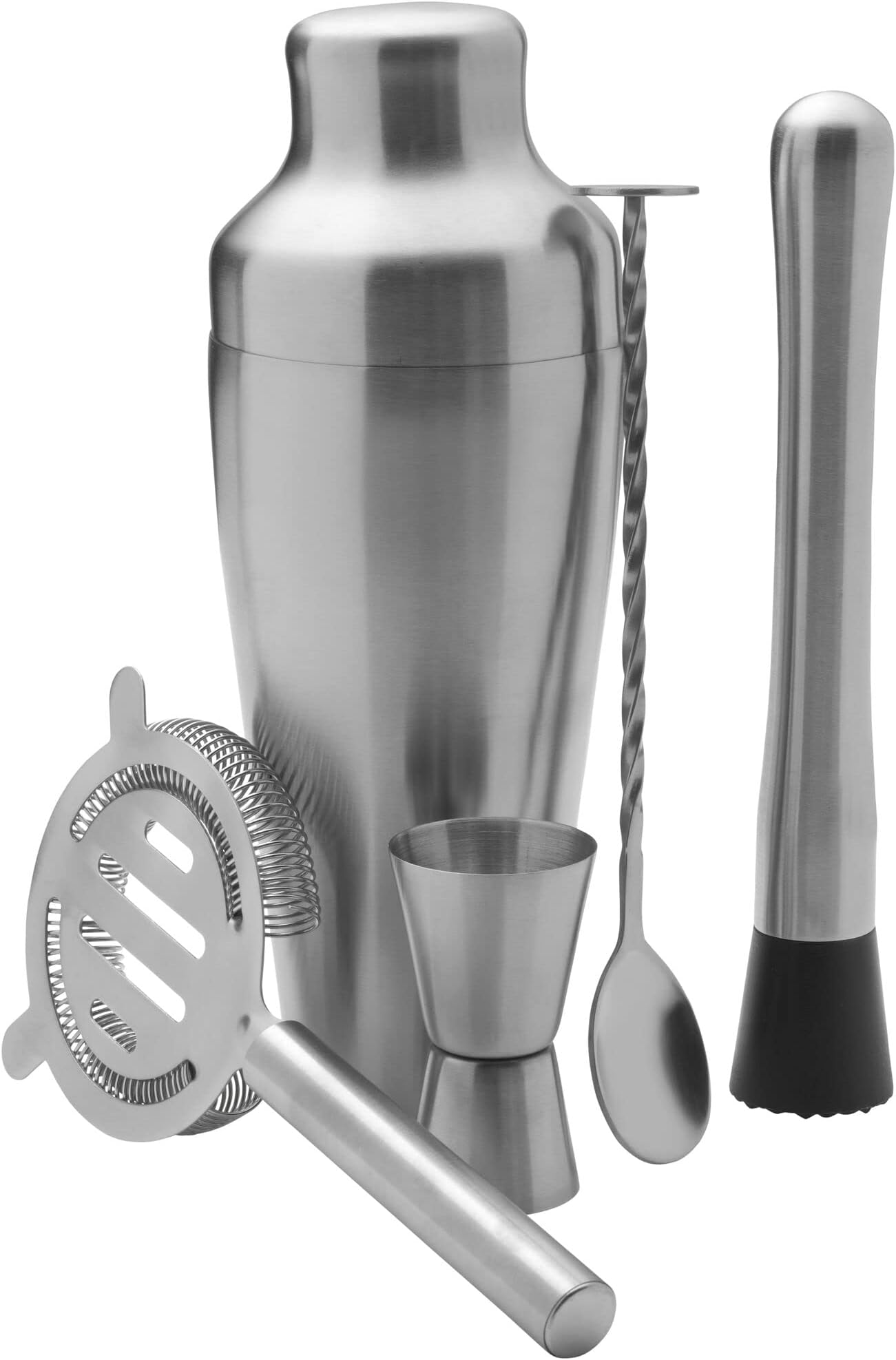 Amazon.com: Rabbit Bar Tool Set Cocktail Kits, 8 inches, Black ...