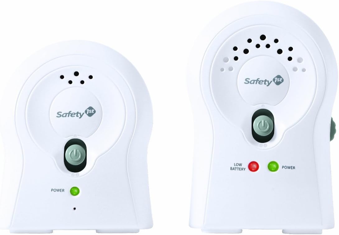 Amazon.com: Safety 1st Crystal Clear Audio Monitor, White : Baby