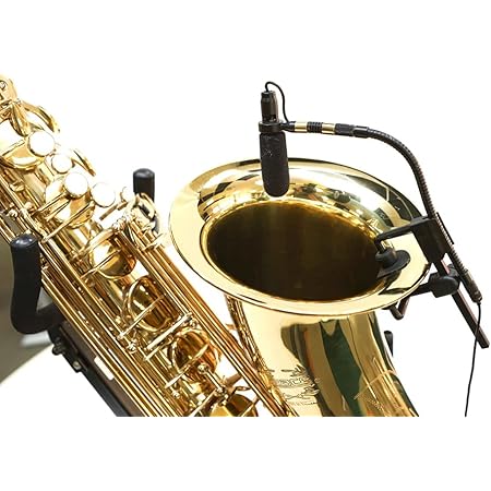 Amazon.com: SGPRO Wireless Saxophone Microphone System, Clip-On Instrument Microphone for Sax ...