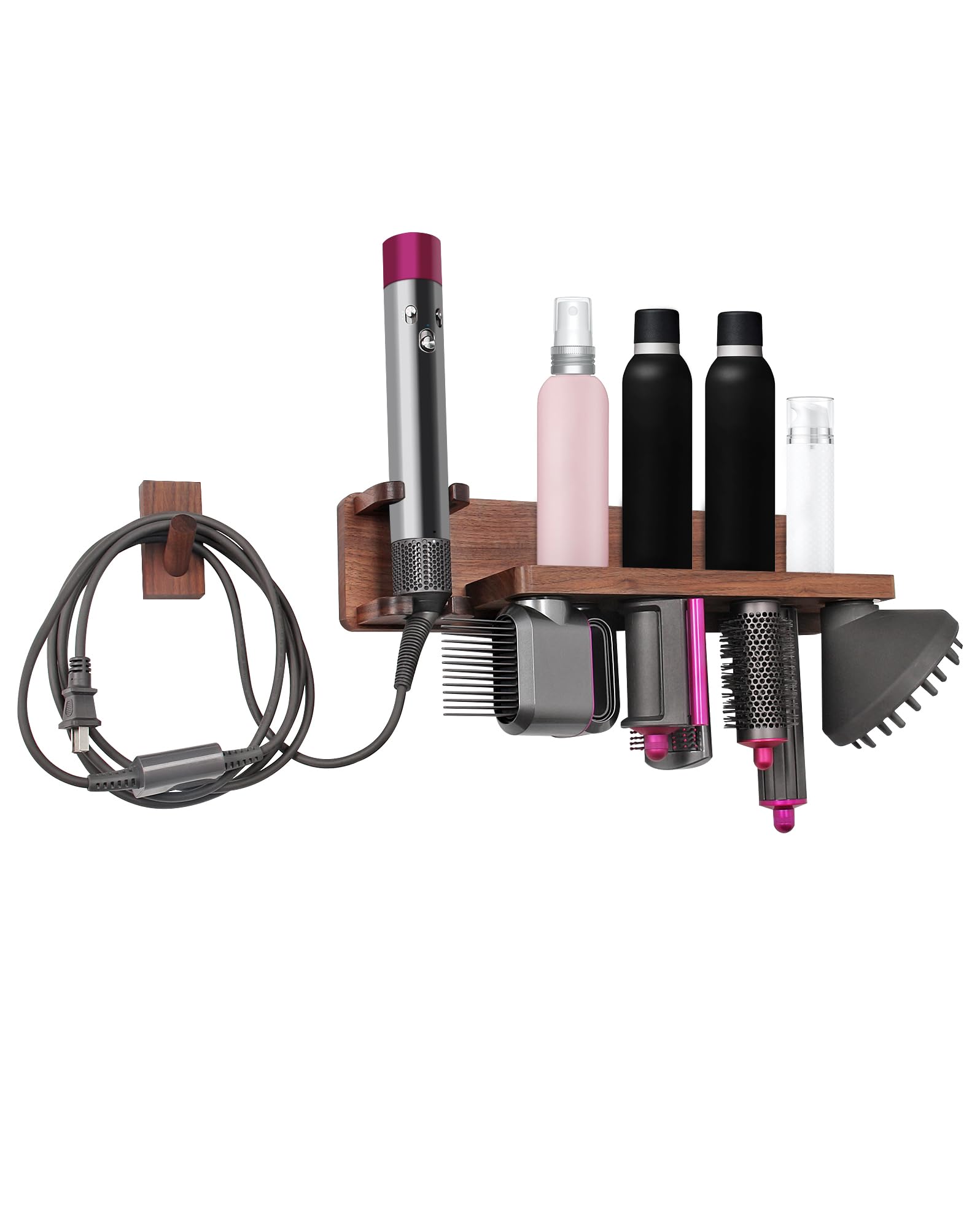 Amazon.com: Affogato Walnut Storage Holder Compatible with Dyson ...