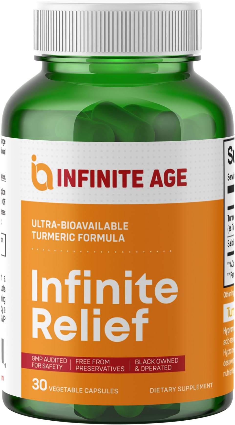 Amazon.com: INFINITE AGE Infinite Relief Joint Support Supplement, 30 ...