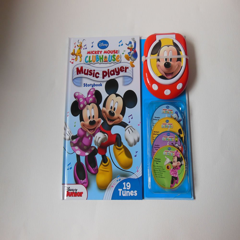 Mickey Mouse Clubhouse Music Player And Storybook: Walt Disney Company ...