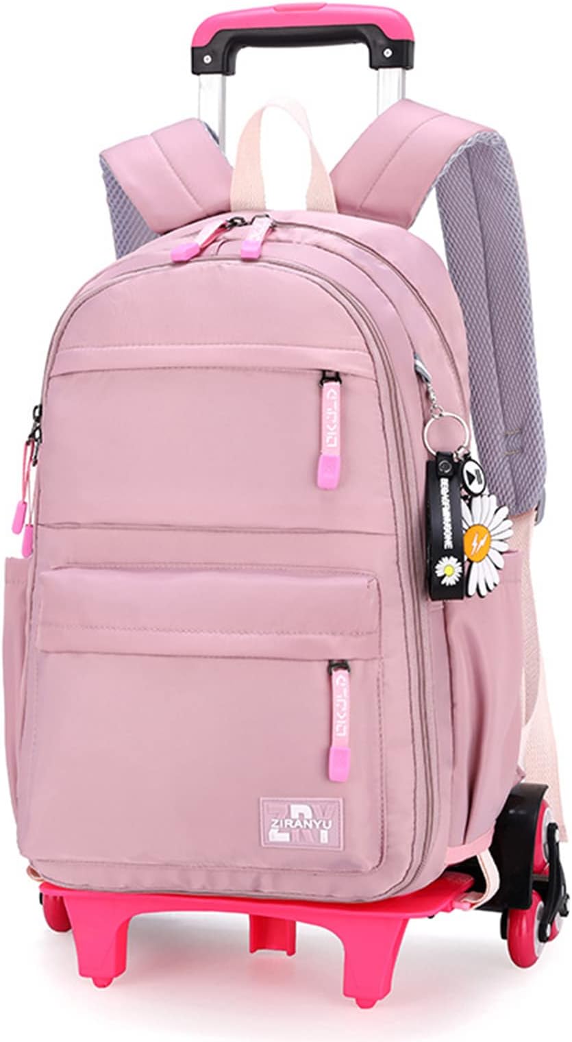 Mochilas escolares para meninas com rodinhas, mochila infantil infantil ...