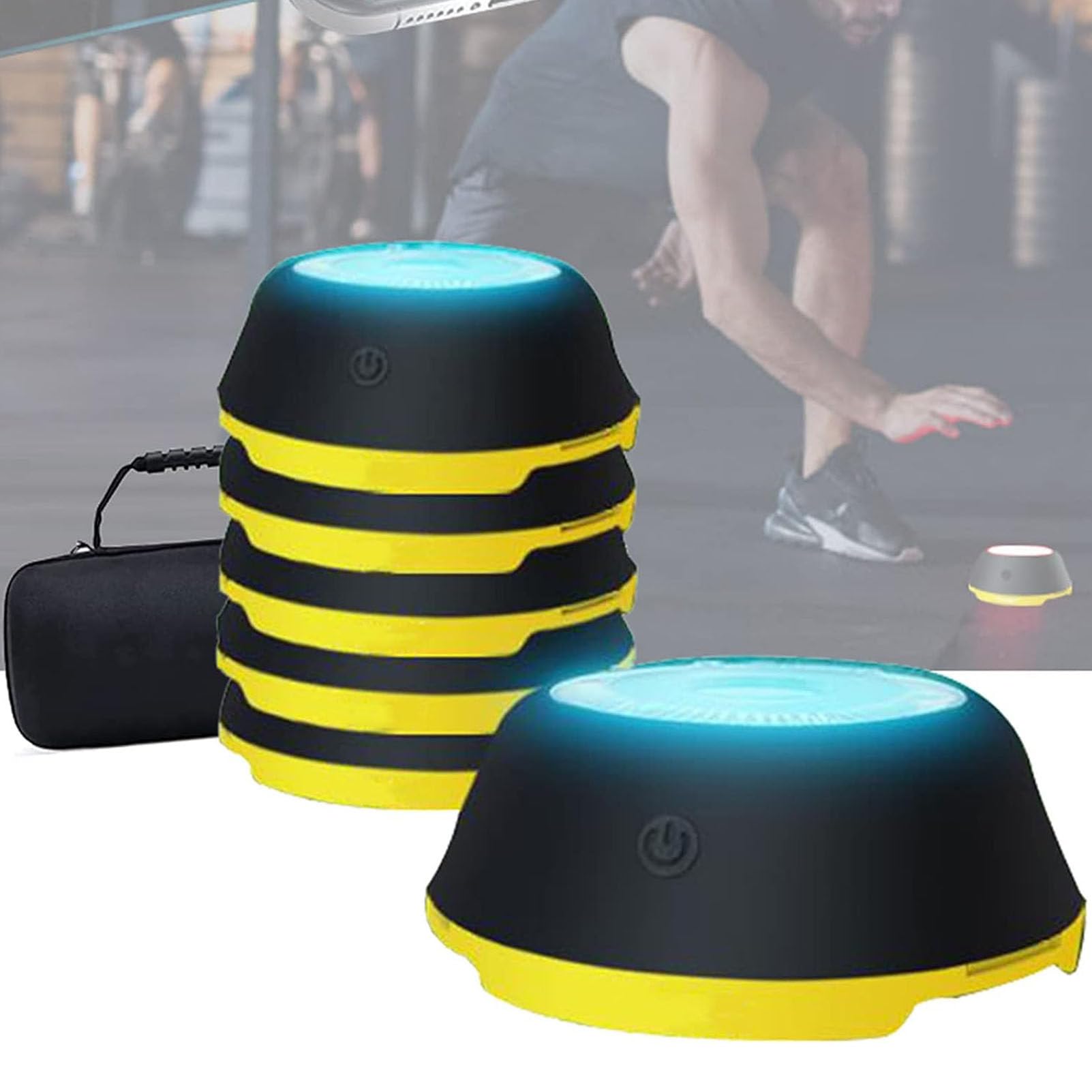 Gizmit Flash Reflex Lights Pack Of 6 Agility And Reaction | Desertcart ...