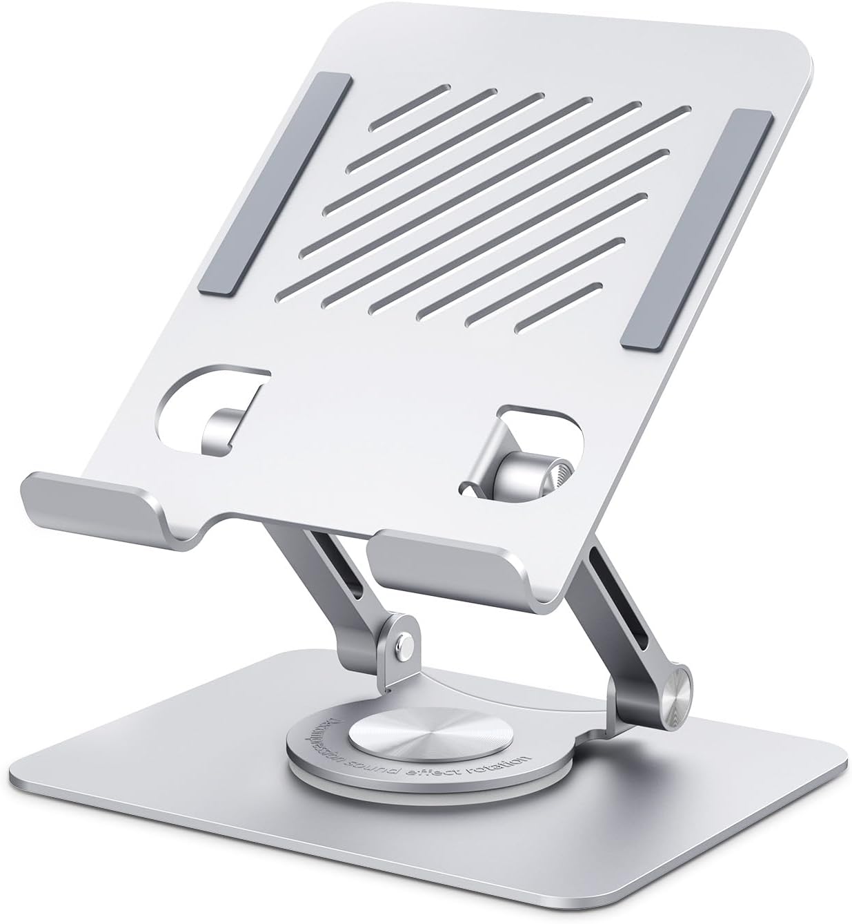 Amazon.com: JUANWE Tablet Stand Holder with 360° Rotating Base ...