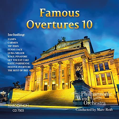 Amazon.co.jp: Famous Overtures 10 : Marc Reift & Philharmonic Wind ...