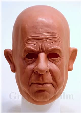 Bald Man Realistic Latex Mask : Amazon.co.uk: Health & Personal Care
