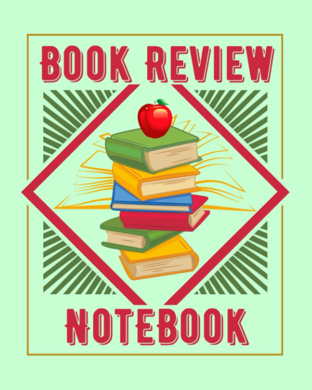 Book Review Notebook: Guided Reading Log Book and Journal with Prompts ...