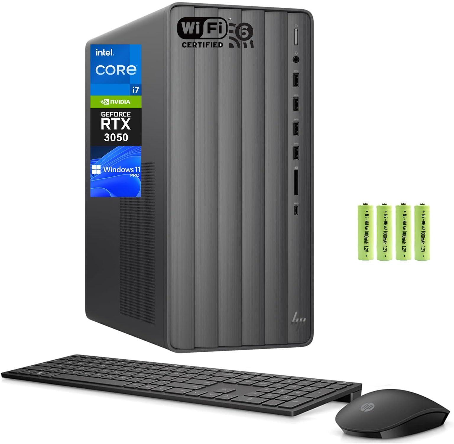 Amazon.com: HP Envy Desktop, NVIDIA GeForce RTX 3050, 12th Gen Intel ...