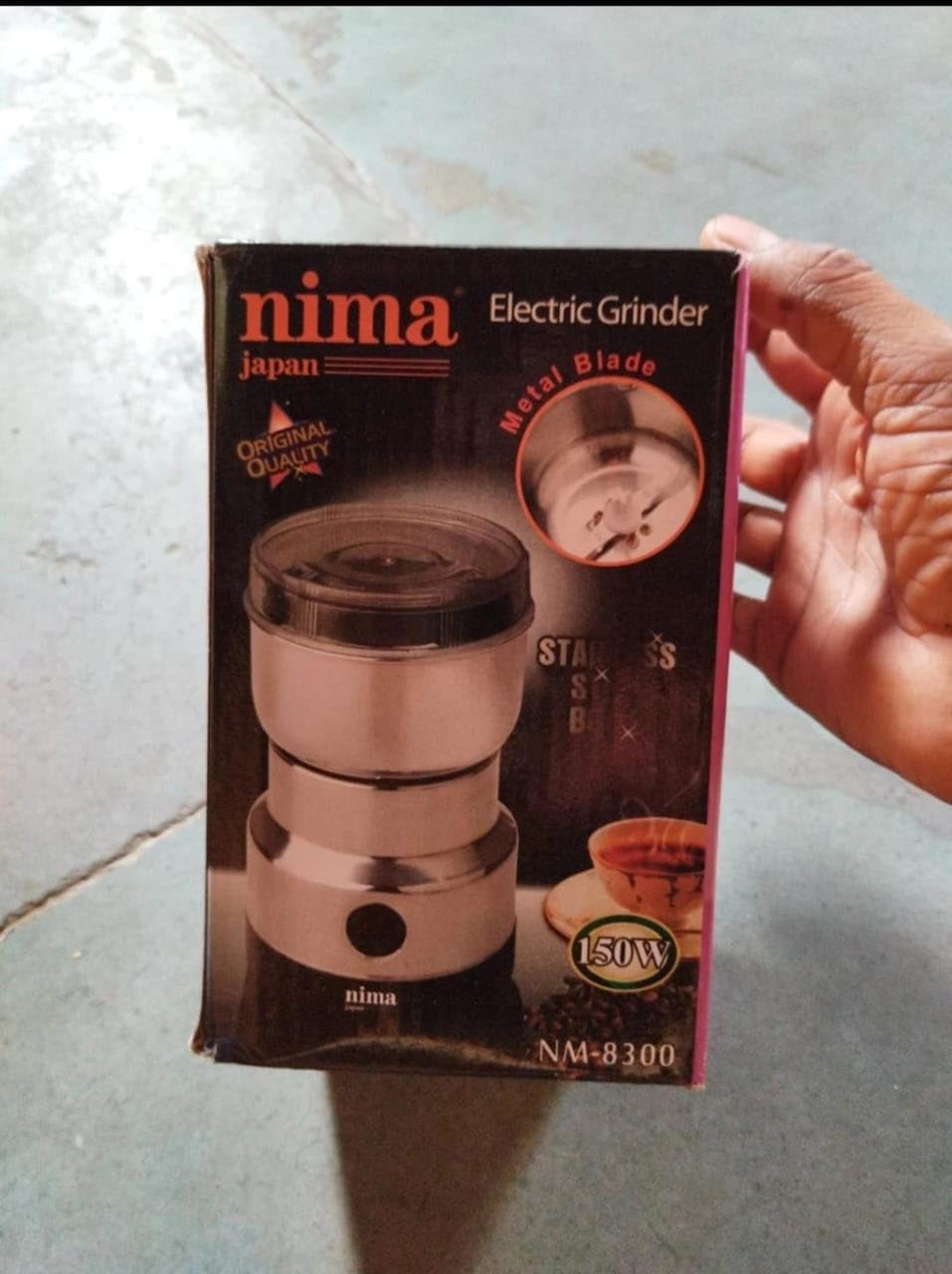 Buy GROPUON Stainless Steel Nima Mini Grinder Household Electric ...