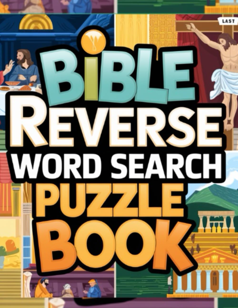 BIBLE REVERSE WORD SEARCH PUZZLE BOOK: Barry: 9798345618011: Amazon.com ...