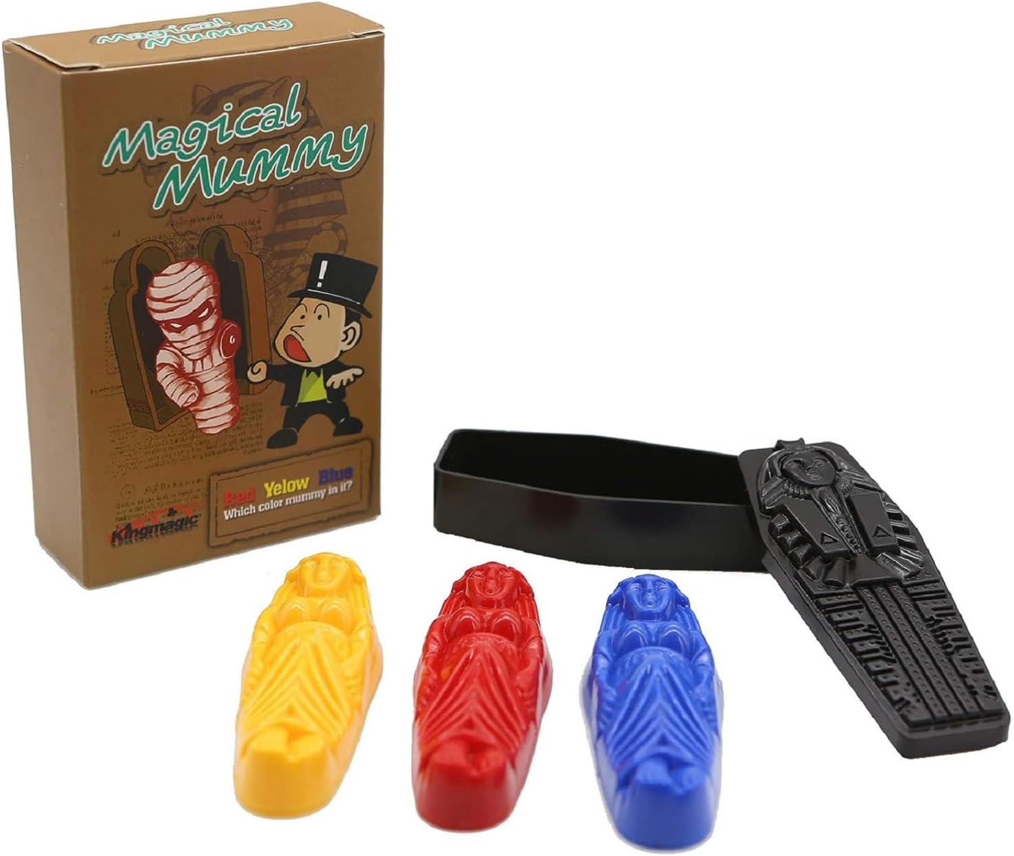 Amazon.com: AIMOFAMAG Mummy Mystery Prediction Box - Mind Reading Color ...