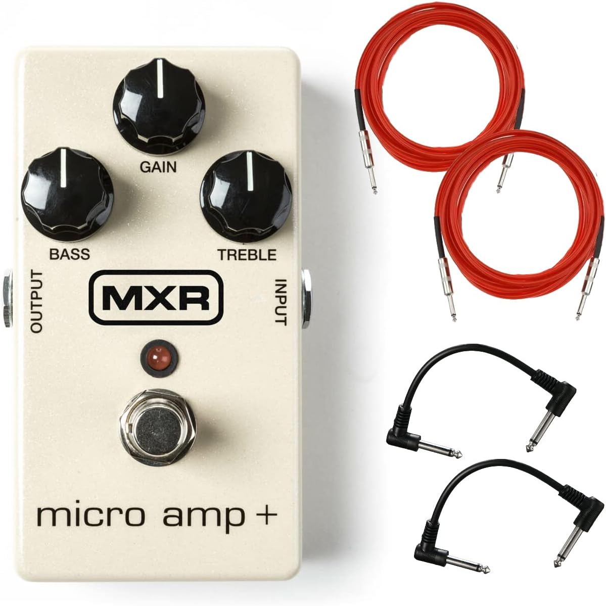 Amazon.com: MXR M233 Micro Amp + Guitar Effects Pedal Bundle with 2 ...