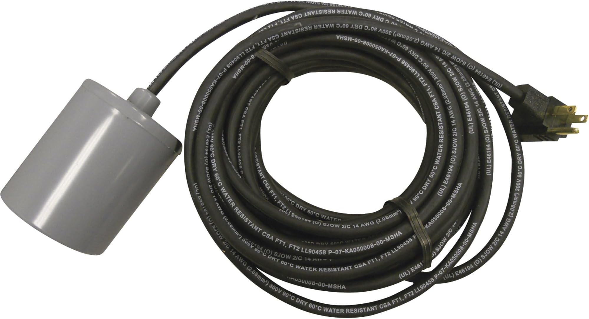 Tsurumi Float Switch - for Item Number 14037, Tsurumi 1 HP Sand/Trash ...