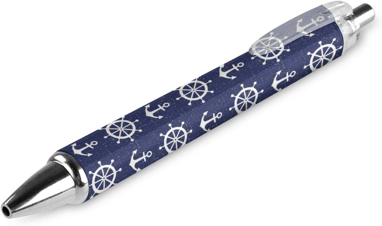 Amazon.com: Anchor and Steering Wheel Ballpoint Pens Retractable Pen ...