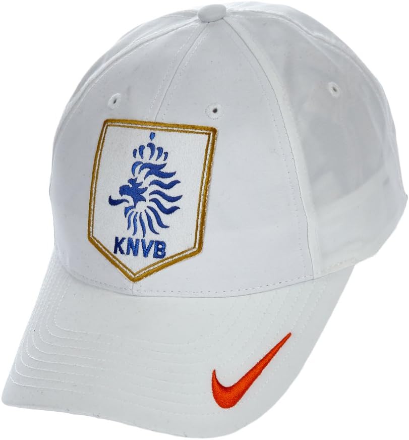 Nike Nederland Football KNVB Cap Hat 119319 100 : Amazon.co.uk: Sports ...