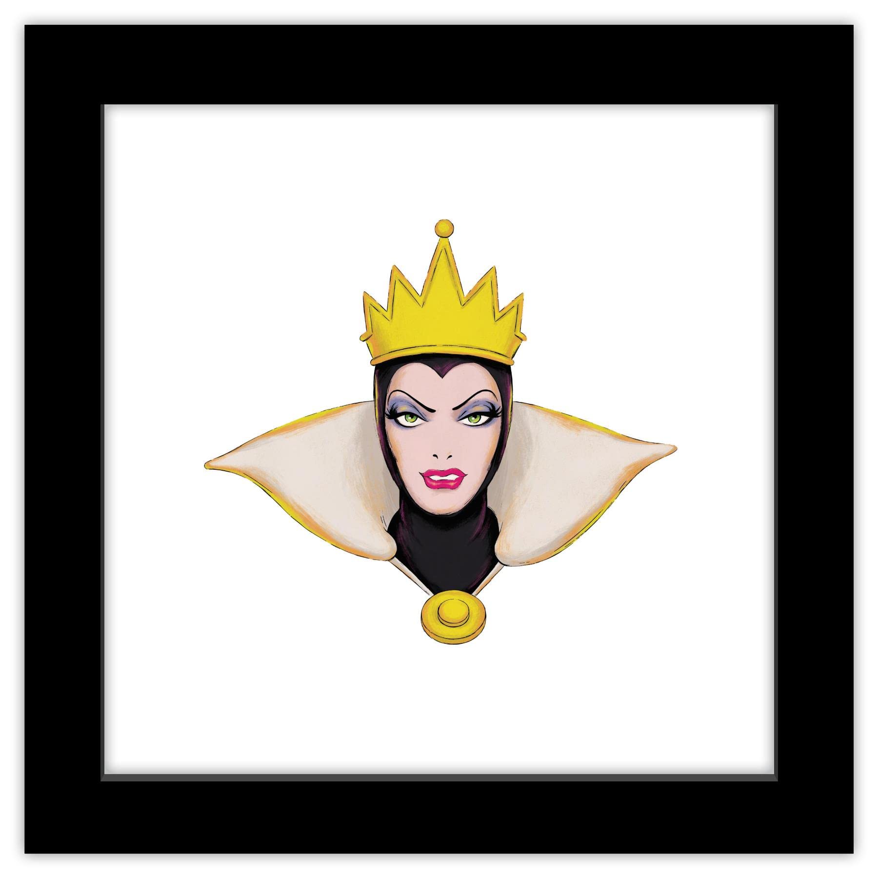 Gallery Pops Disney Villains - Queen (Snow White) Wall Art, Black ...