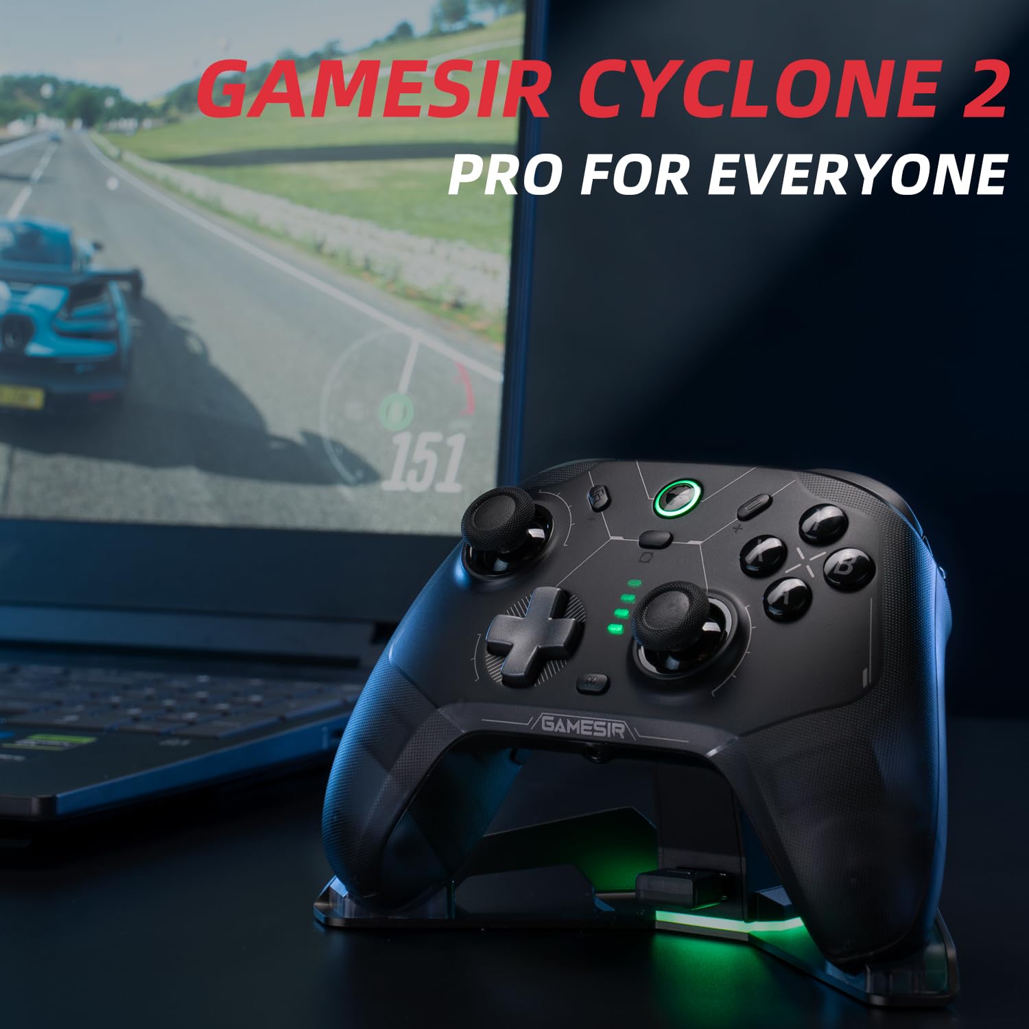 Snapklik.com : GameSir Cyclone 2 Multiplatform Wireless Controller- TMR ...