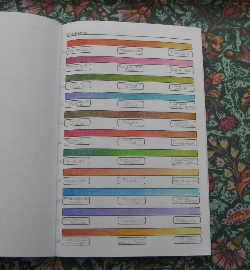 The Coloured Pencil Swatch Book: 1 (Coloured Pencil Swatch Books ...
