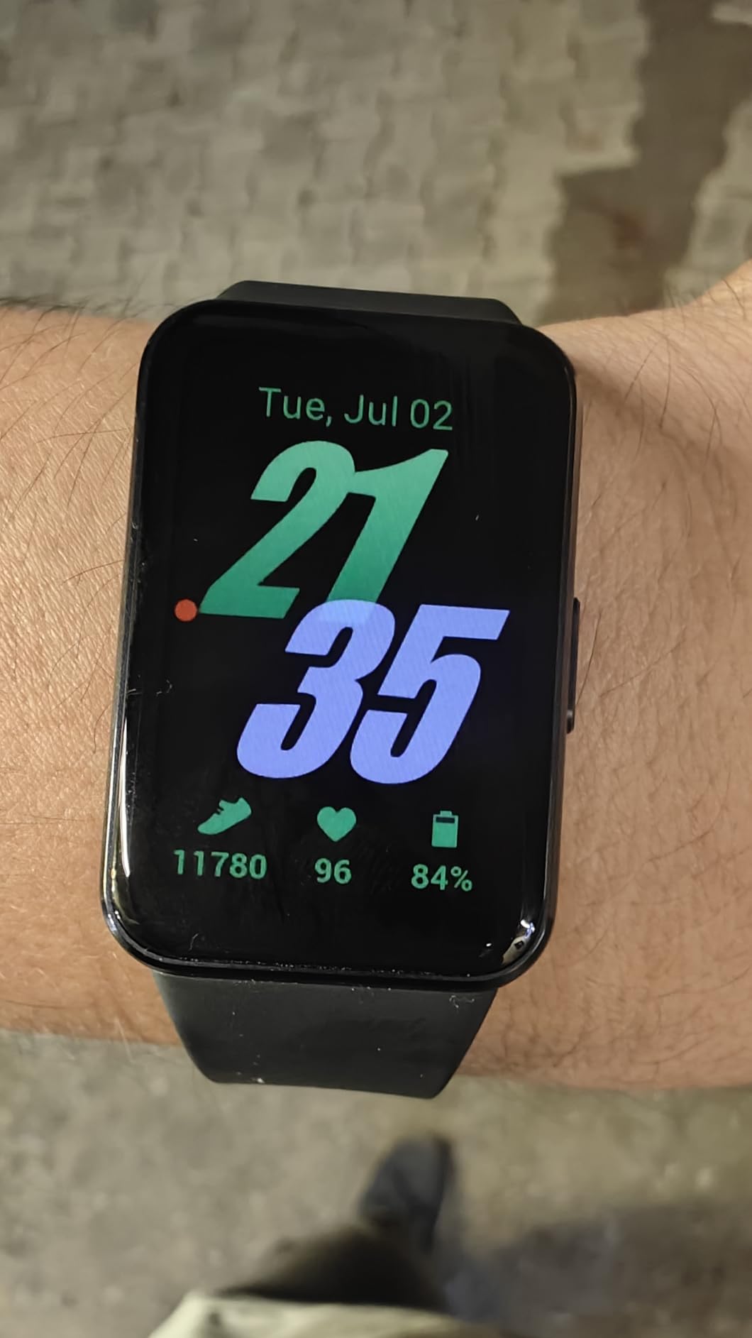 (Refurbished) Samsung Galaxy Fit3 (Gray), 40mm AMOLED Display with ...