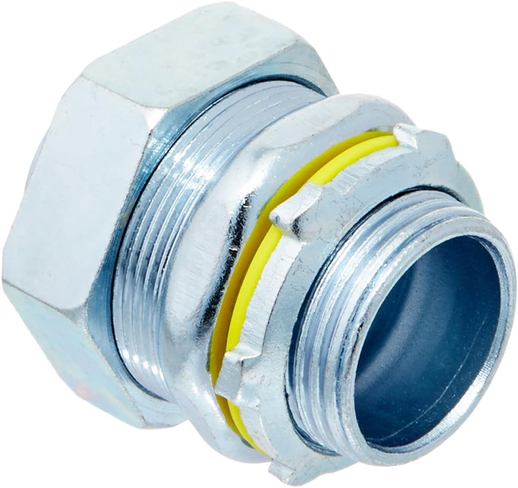 Amazon.com: Hubbell-Raco 3404-8 Connector, Liquid Tight, 1-Inch Trade ...