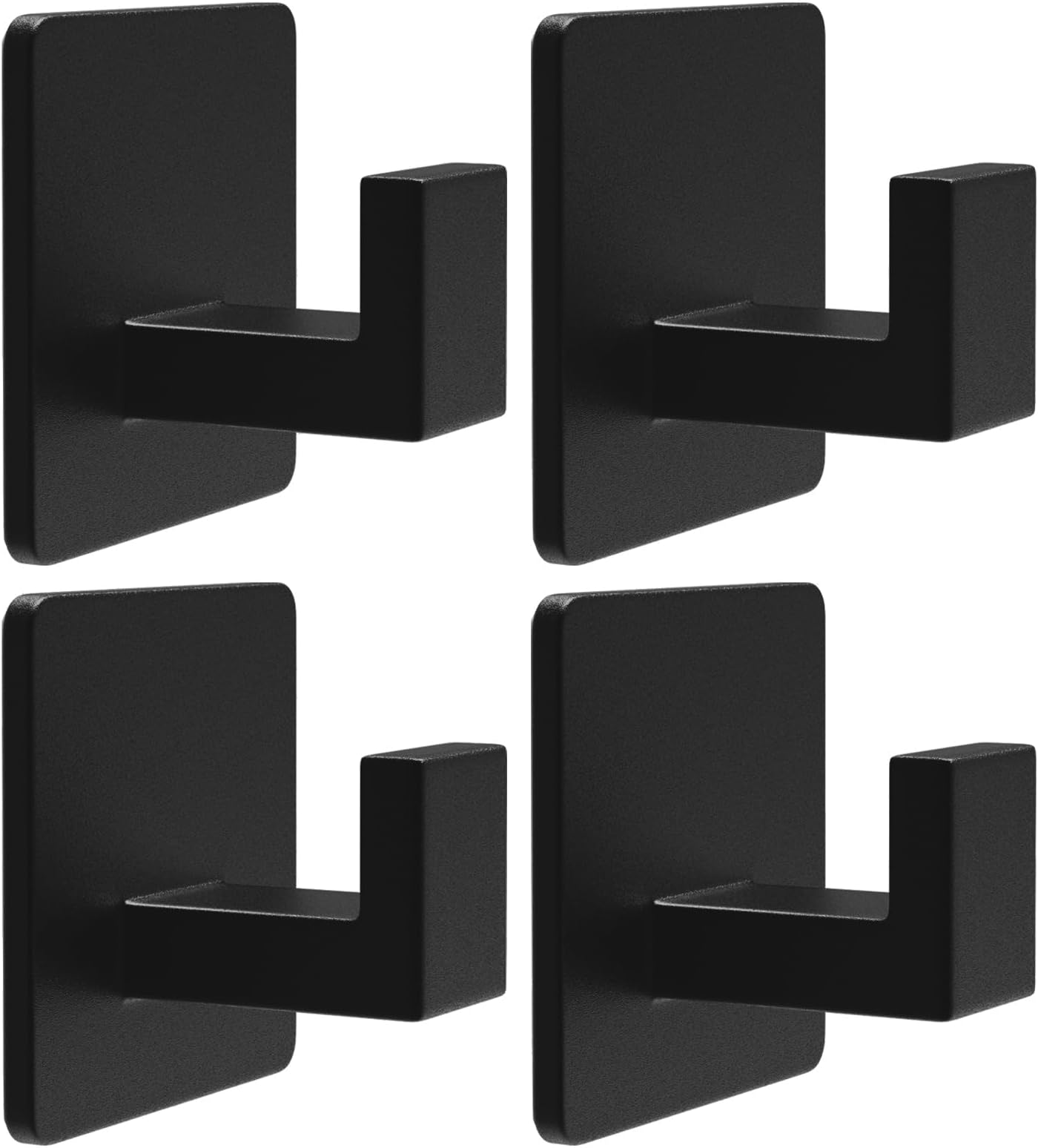 VAEHOLD Adhesive Towel Hooks, Heavy Duty Wall Hooks Aluminum Hooks ...