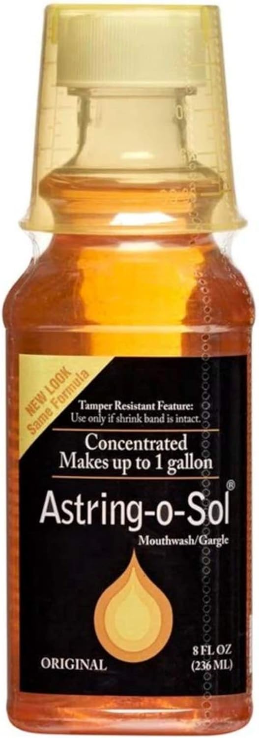 Astring-O-Sol Mouthwash, 8 Ounces : Amazon.com.mx: Salud y Cuidado Personal