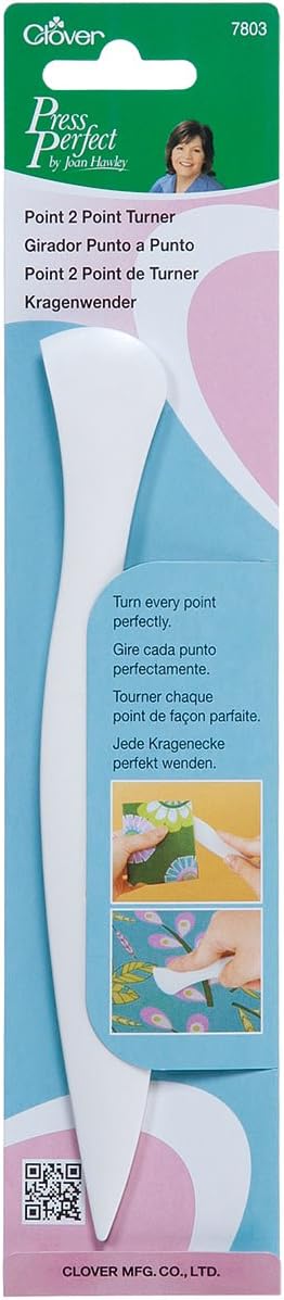 Amazon.com: Clover Press Perfect Point 2 Point Turner Sewing Tool