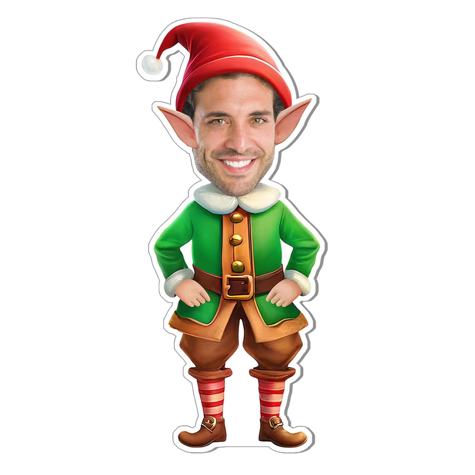 Amazon.com: Custom Life Size Cardboard Cutout - Personalized Elf High ...