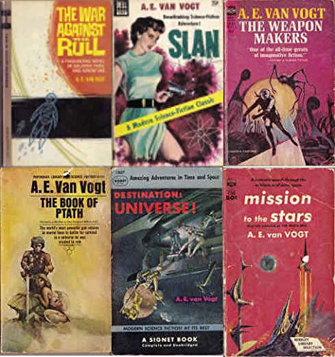 VAN VOGT #2 Set of Six Classic PBs Original SLAN: A.E. van Vogt ...