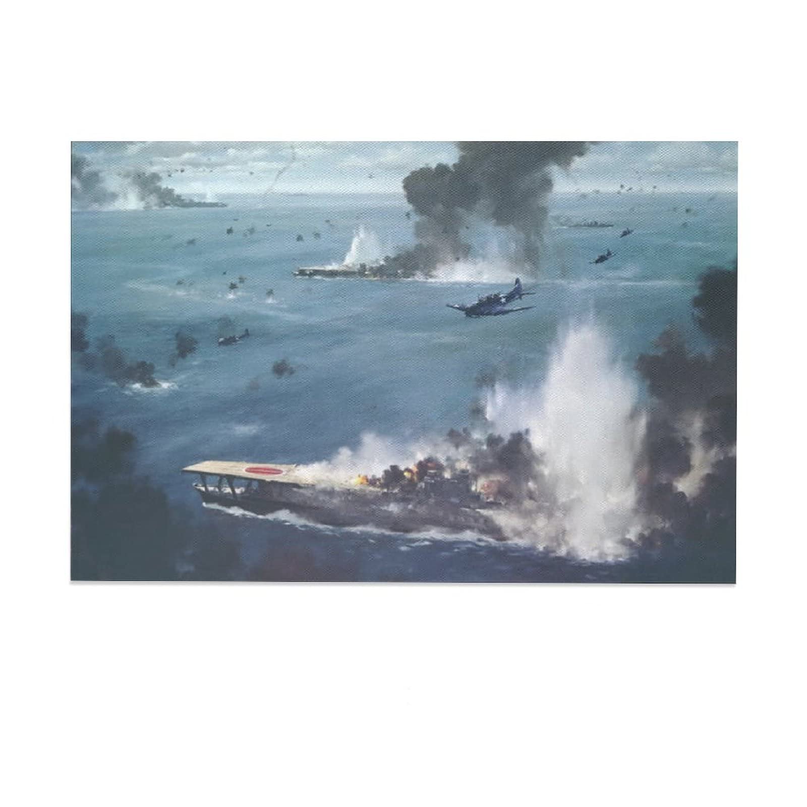 Battle Of Midway Painting