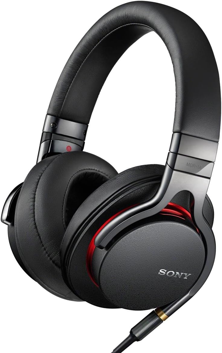 Sony MDR1ADAC/B Premium Hi-Res DAC/Amplifier-Integrated Headphones ...