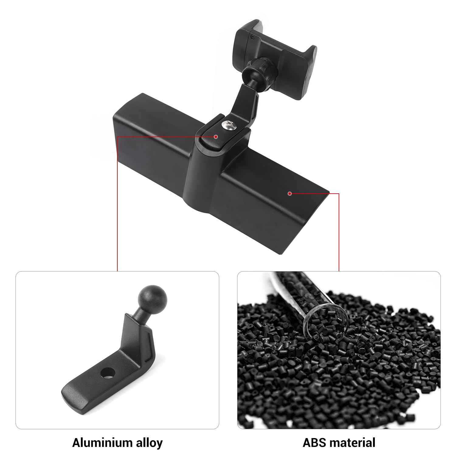 Snapklik.com : Universal 360 Degree Car Mount Phone Holder For Phone ...