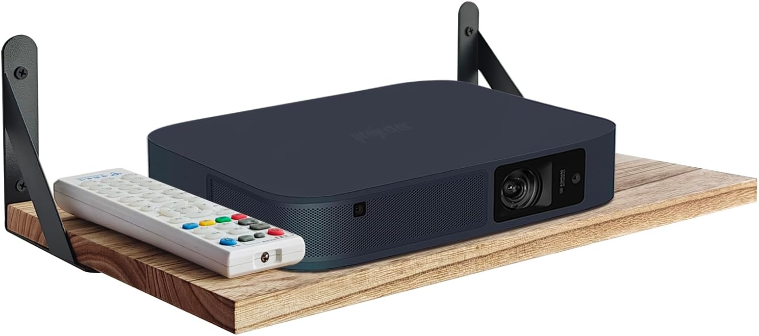Amazon.com: Projector Shelf,16.2" x 11"(L*W),Router Wall Mount Floating ...