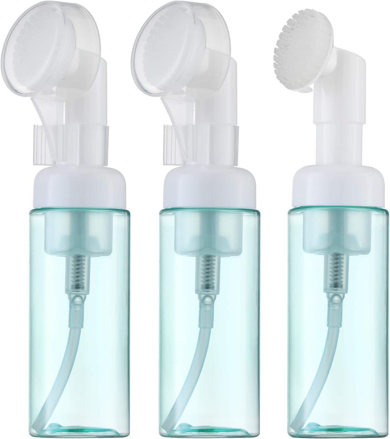 Amazon.com: 2 Pcs Empty Clear Plastic Foam Dispenser Bottle Refillable ...