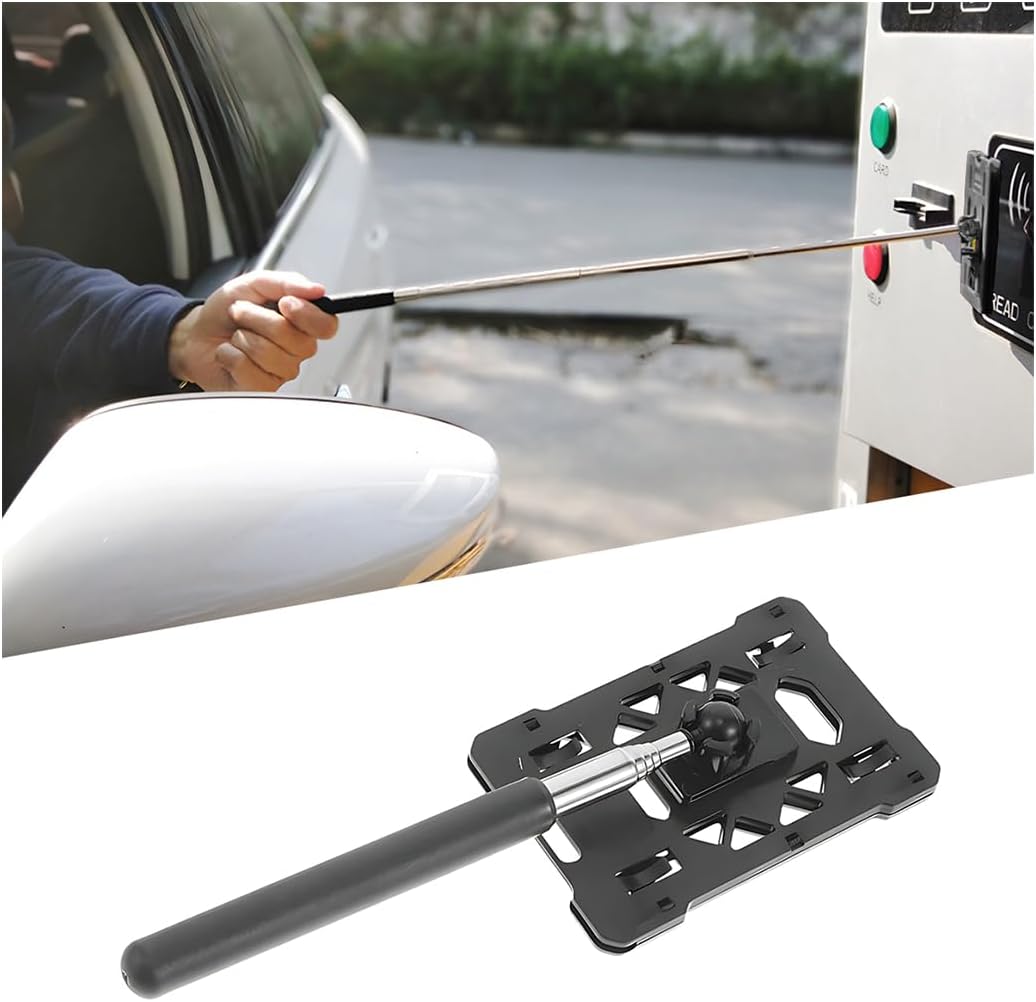 Amazon.com: Wuiizhoxs Telescopic Rod Card Holder Reacher,Parking Toll ...