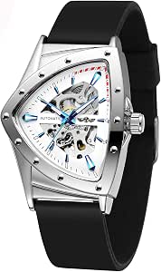 Amazon.com: FANMIS Men's Sport Style Watches Transparent Mechanical ...