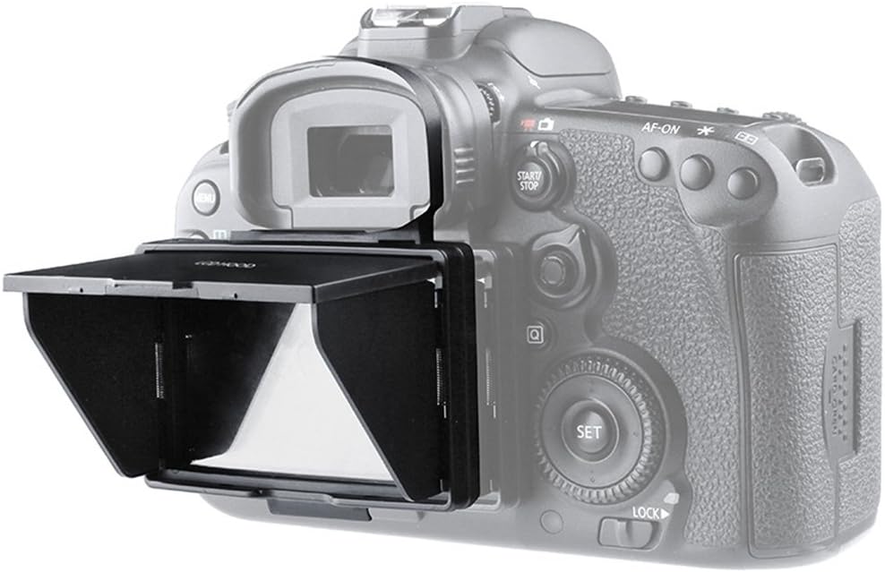 Amazon.com : STSEETOP Camera LCD Sun Shade Sun Hood Camera LCD ...